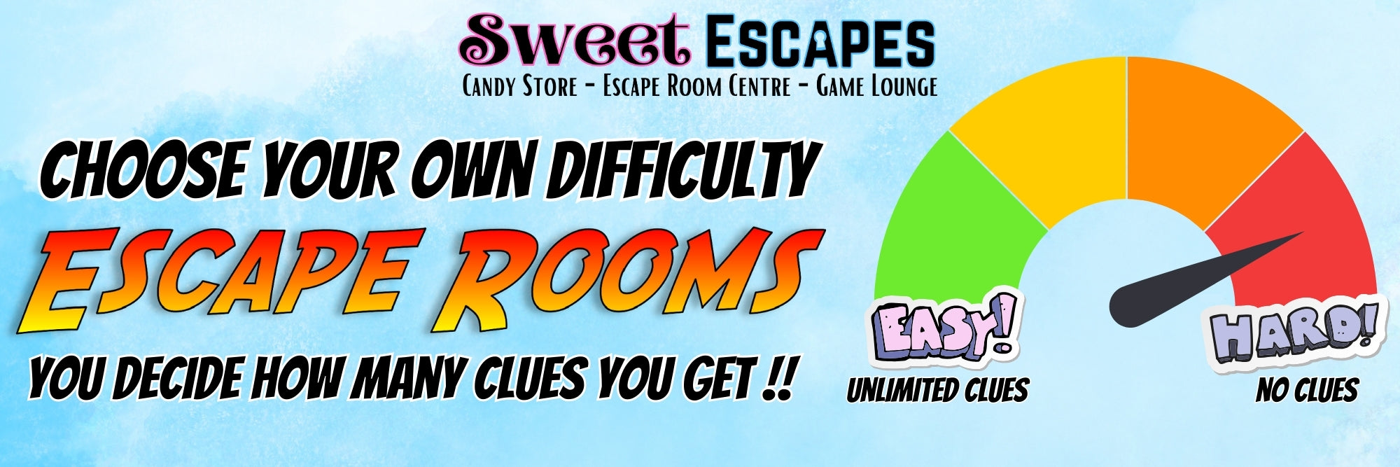 Escape Room Center | Candy Store & Game Lounge | Sweet Escapes
